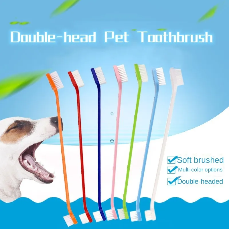 DHgate.com:3PCS Dog Toothbrush Set: Non-toxic Dual-Head Toothbrushes ...