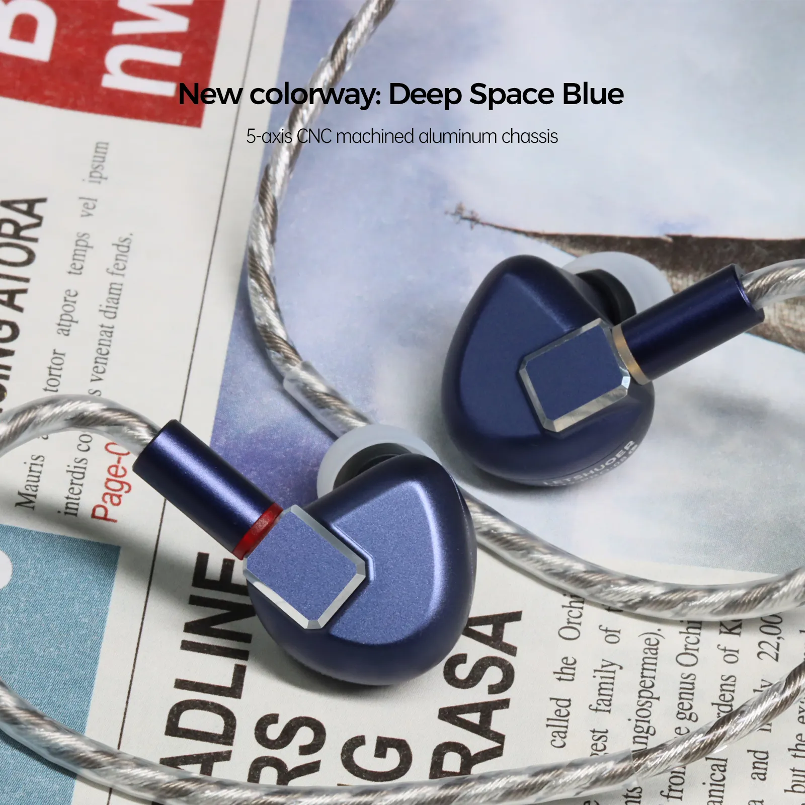 Premium Wired Earphones: HiFi Sound, Stereo In-Ear Monitors for ...