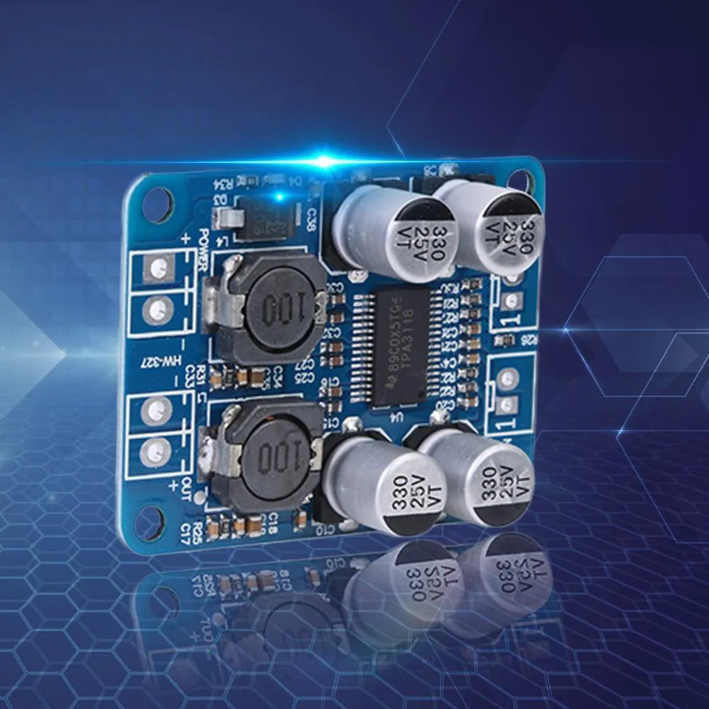 DHgate.com:2024 Upgraded Mini Digital Amplifier Board, 8-24V Universal ...