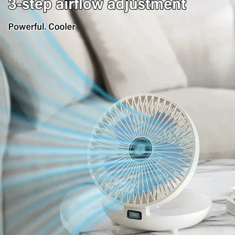 Household Dual Use Kitchen Fan: Small USB Charging Home Dormitory ...