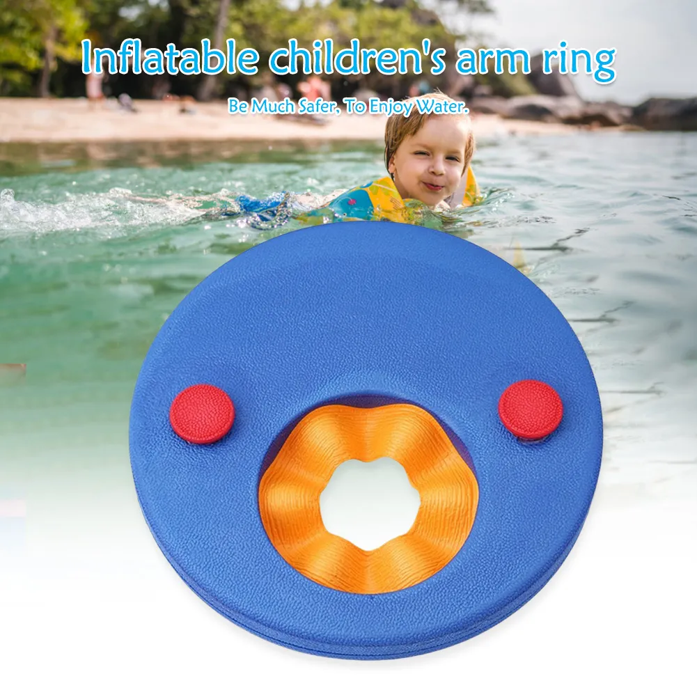 DHgate.com:2024EVA Foam Swim Safety Discs Kids Swim Assist Rings for ...