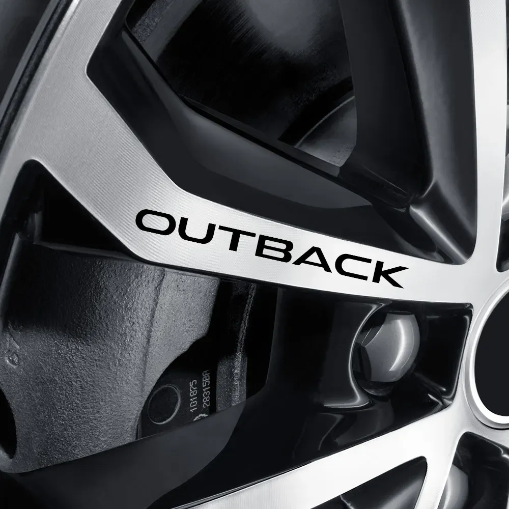 Wheel Decals For Cars: Reflective Vinyl Rim Stickers For Subaru ...