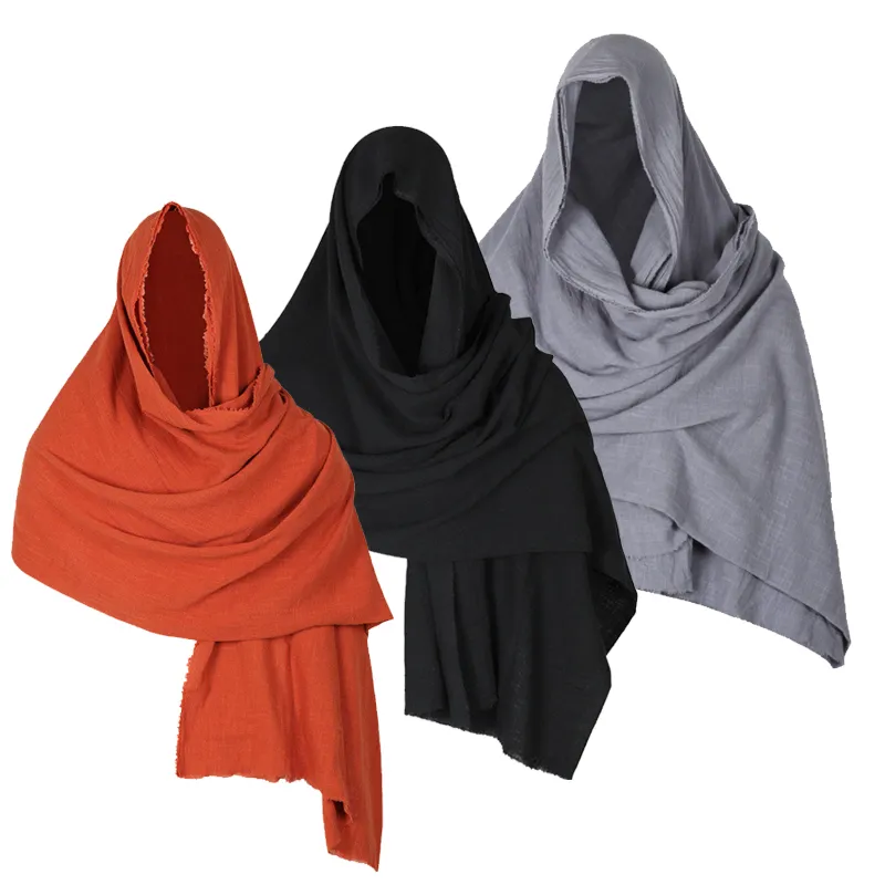Large Vintage Medieval Scarf Cloak - Versatile Costume Cowl for Pirate ...