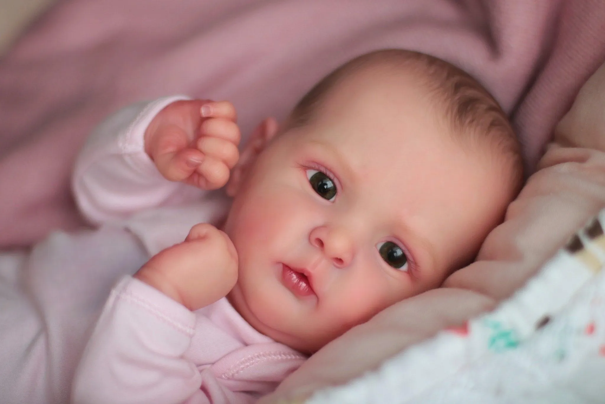 45CM Finished Reborn Baby Doll Jocy 3D Skin Visible Veins Lifelike ...
