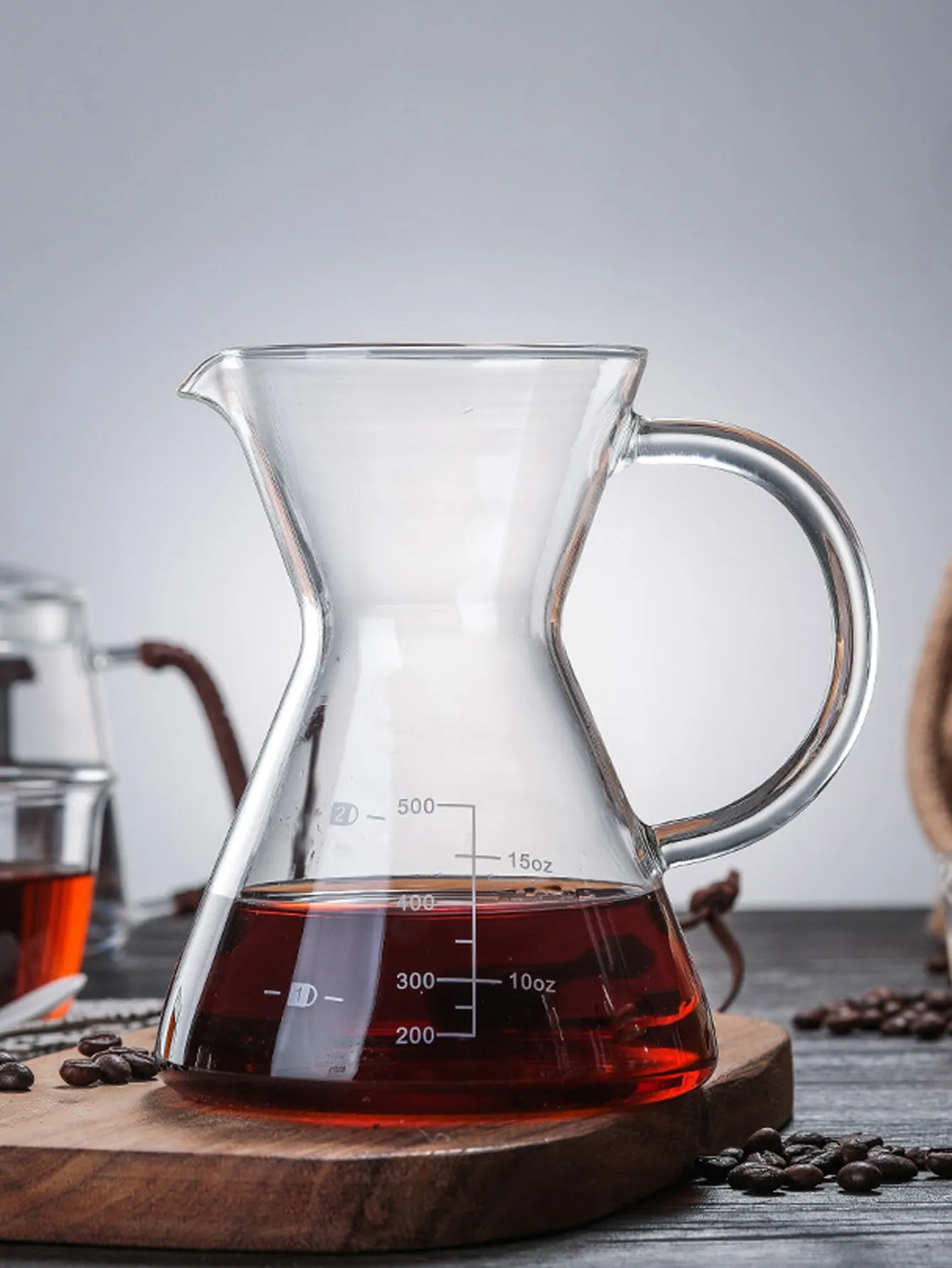 Leeseph Glass Coffee Carafe, Standard Coffee Server for Pour Over ...