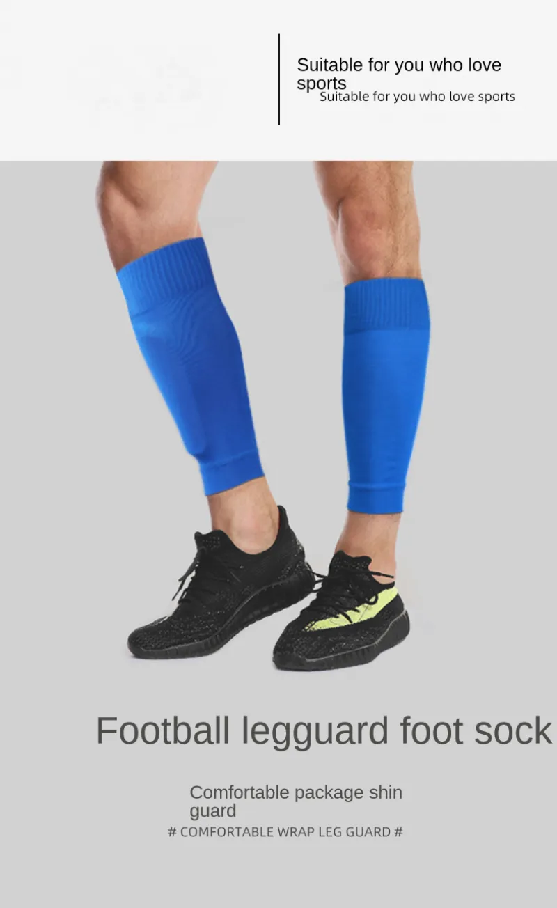 Pro Compression Shin Pads and Socks, for Sports Safety During Football ...