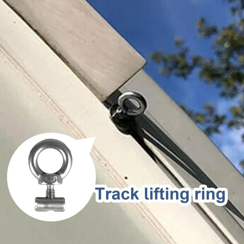 RV Awning Rail End Stoppers Multipurpose Eye Nut Fasteners For Camper ...