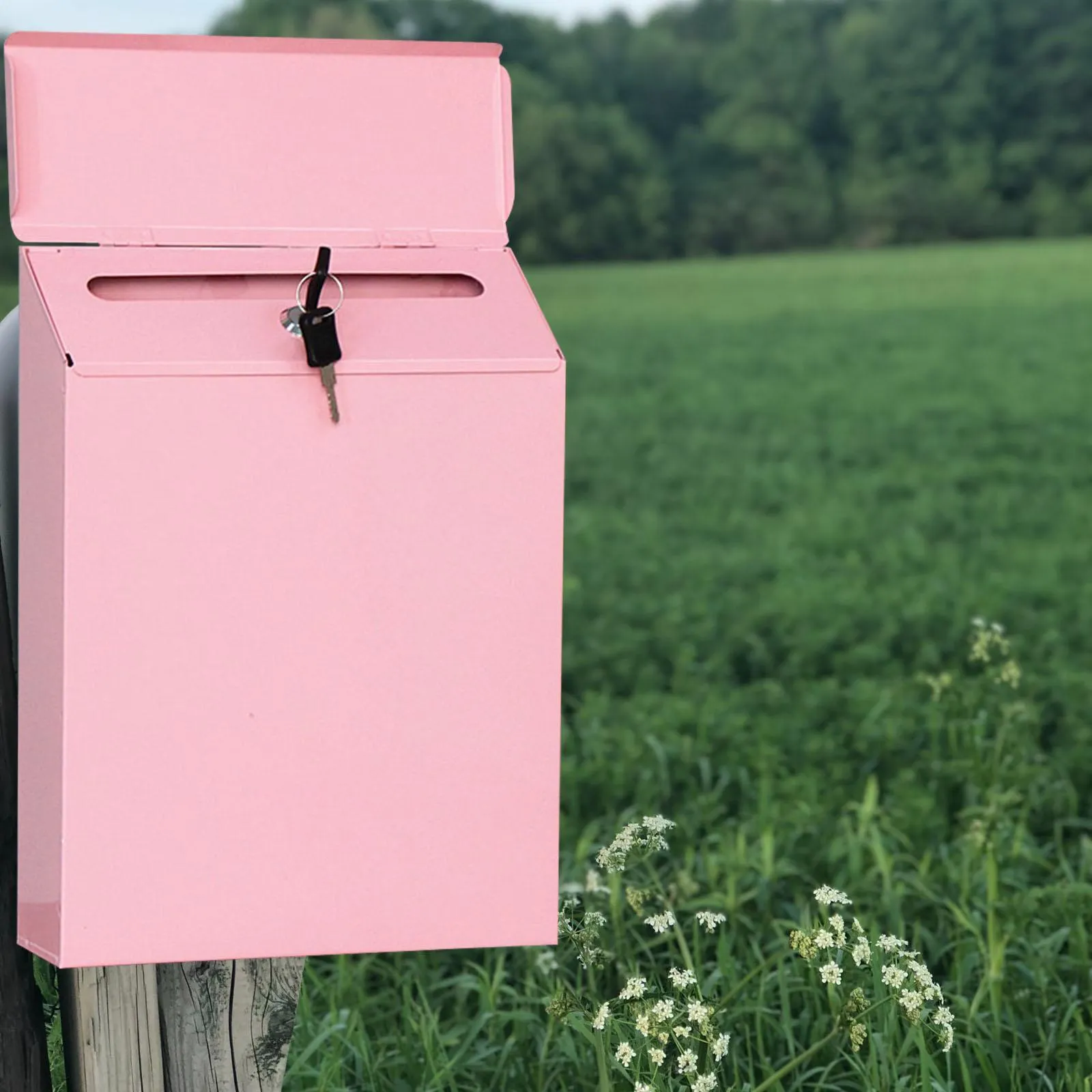 DHgate.com:Secure Wall-Mount Mailbox with Theft-Resistant Drop Slot for ...