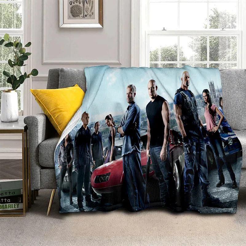 Soft & Cozy 3D Printed Throw Blanket - Lightweight, HD Design, Perfect ...