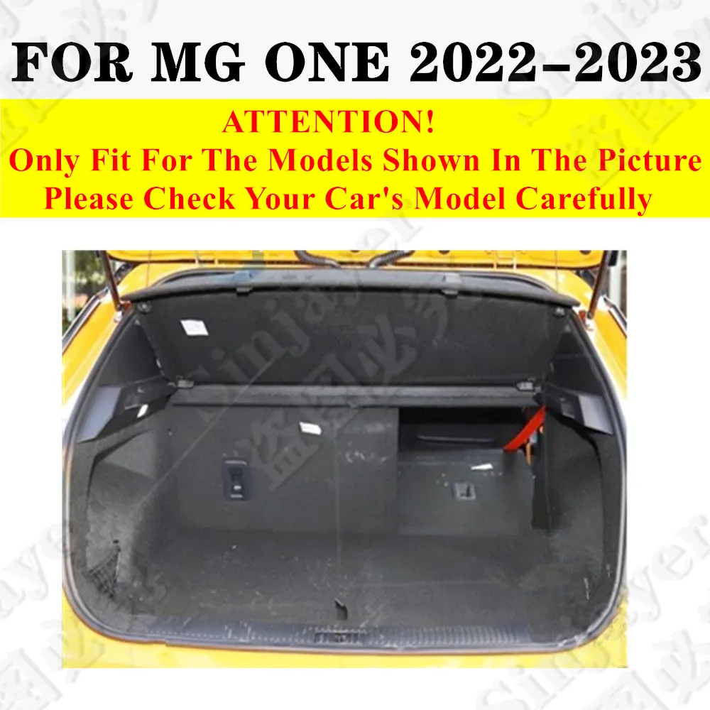 High Side Car Trunk Mat Fits MG ONE 2024 Tail Boot Tray Rear Cargo ...