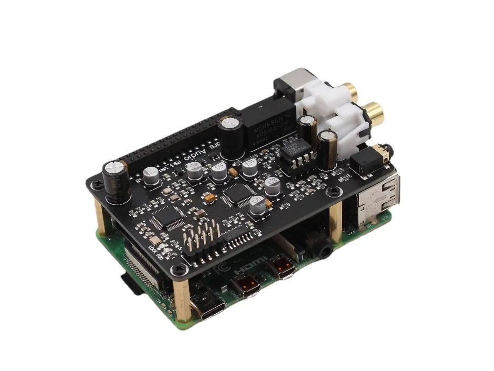 DHgate.com:2024 Raspberry Pi Digital Broadcast Board with 5532 OP AMP ...