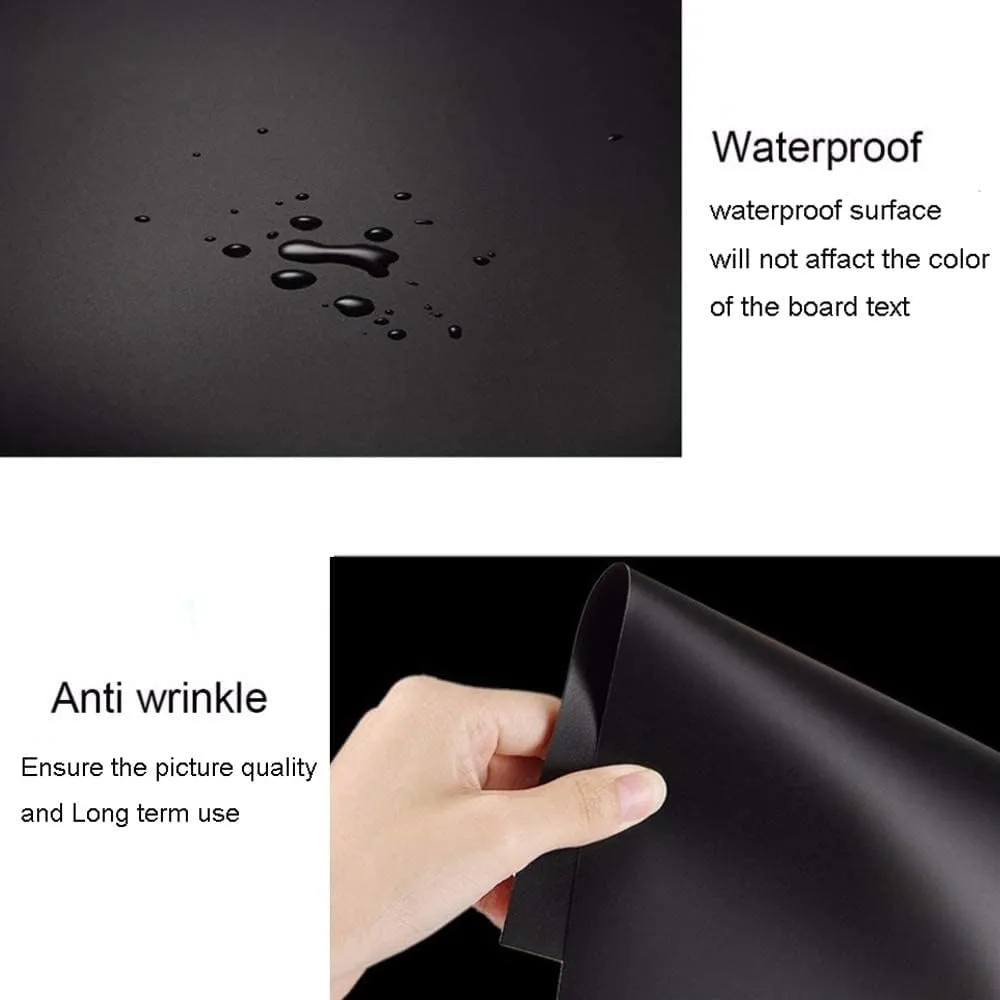 Selens Dual-Sided Waterproof PVC whiteboard background for Portrait Photography - White