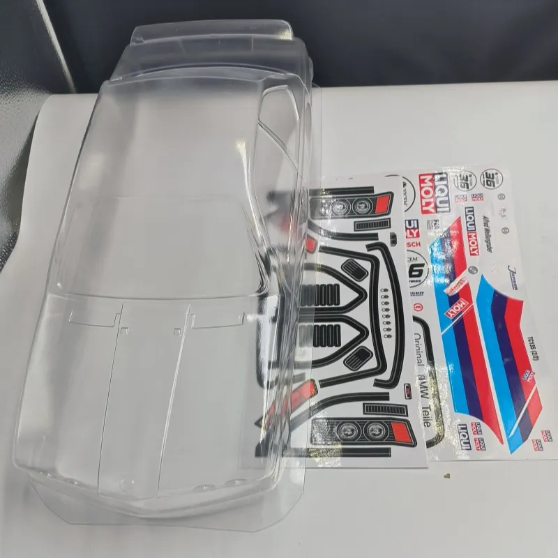 TC135 1/10 Scale BMW 635 Clear Acrylic Body Shell for Tamiya TT01 TT02 ...