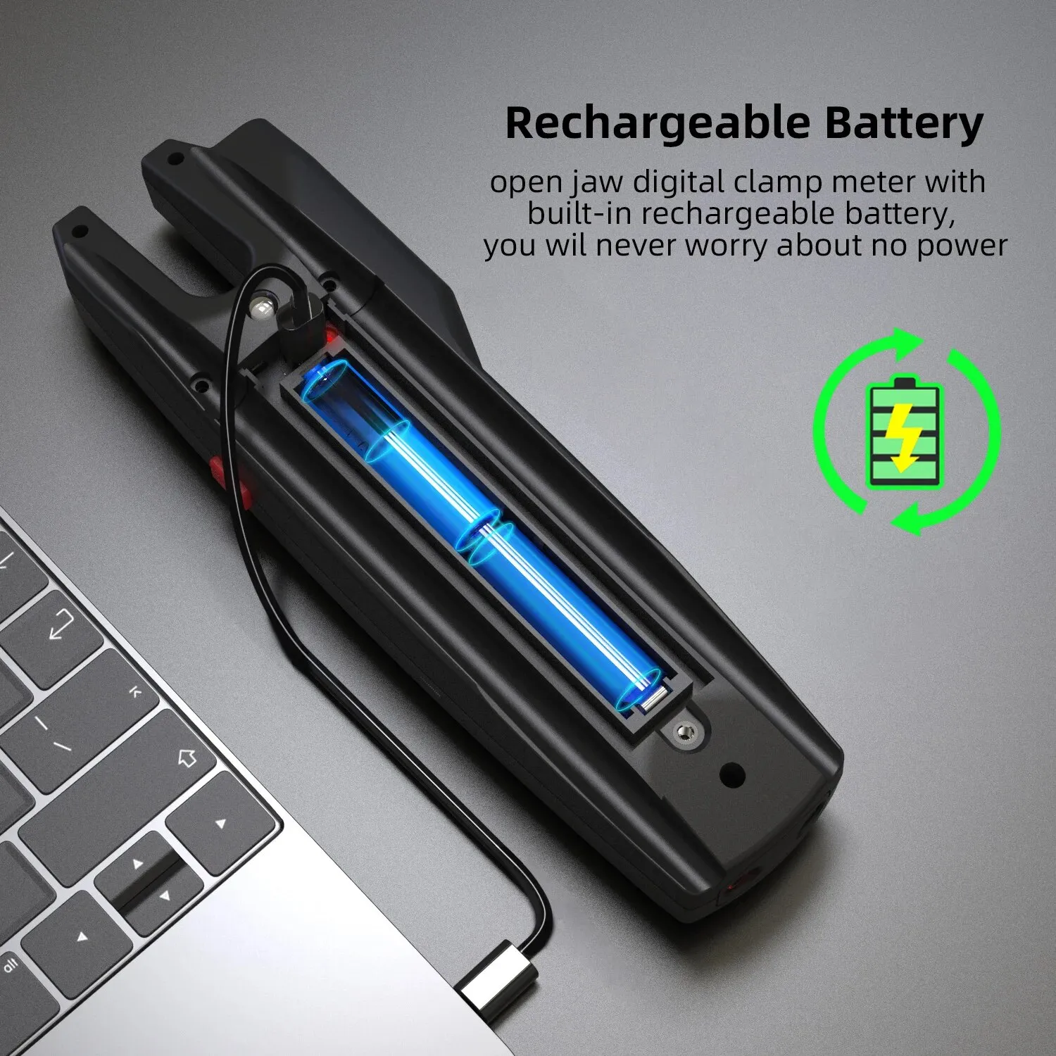 DHgate.com:BSIDE AC/DC Clamp Meter: U6/U6X U-Shape Ammeter Tester with ...