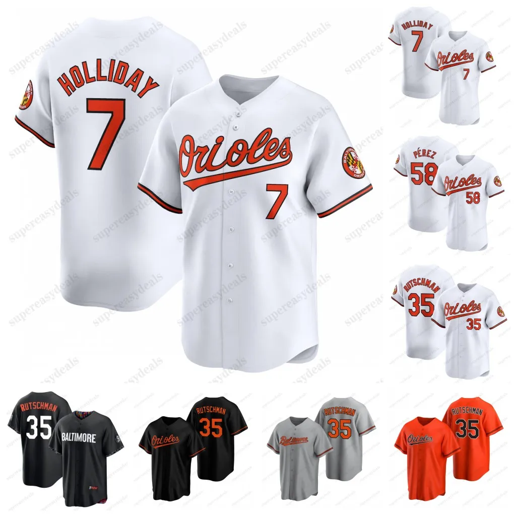 7 Holliday Orioles Jersey: Anthony Santander, Gunnar Henderson, Austin ...