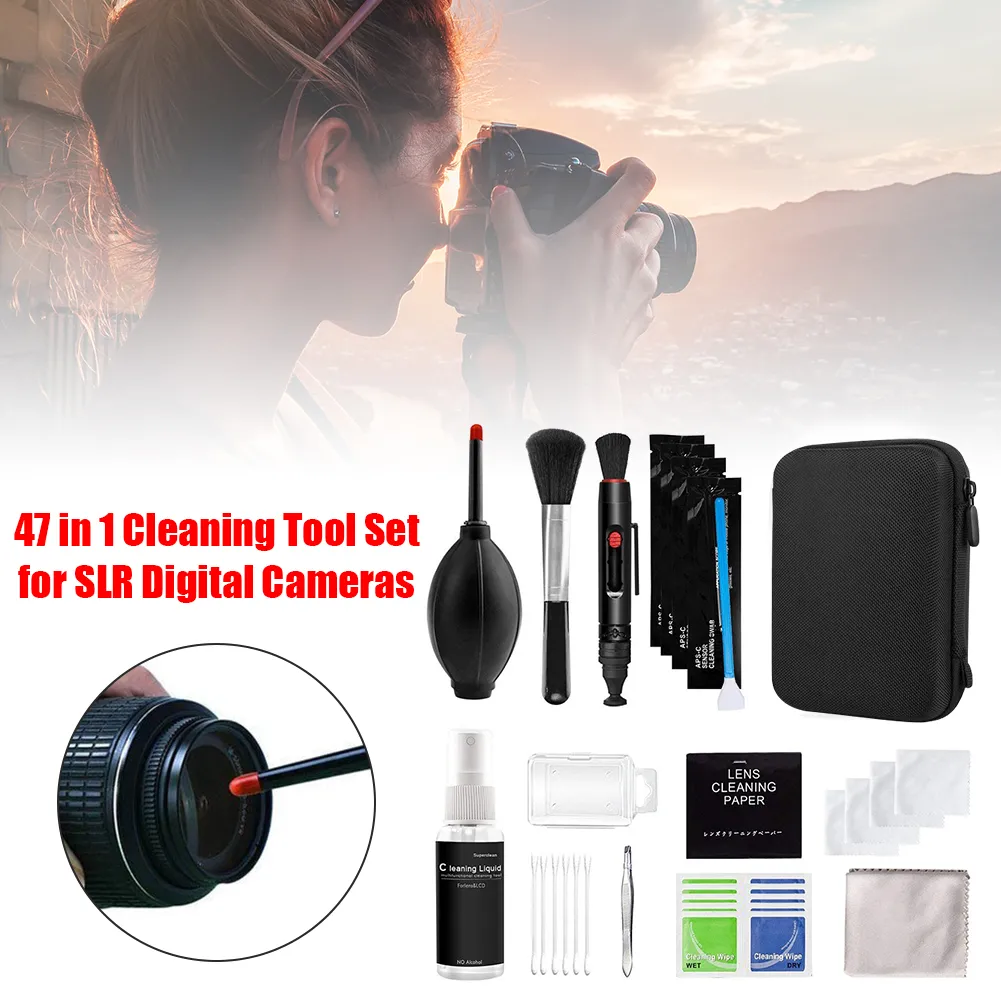 Camera Sensor Cleaning Kit: DSLR, Digital & Mobile Phone Lens Cleaner ...