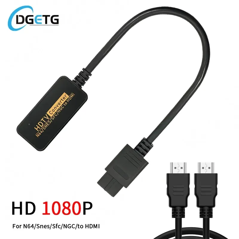 1080P HDMI Converter Adapter: Relive Retro Gaming with Classic Consoles ...