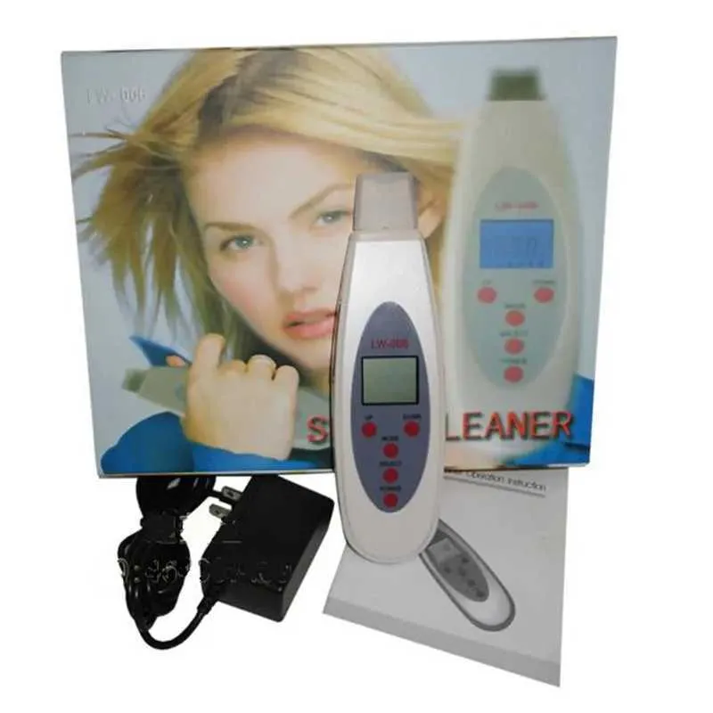 Wonder Sonic Ultrasonic Facial Peeling LCD Gemo Beauty Device Electric ...