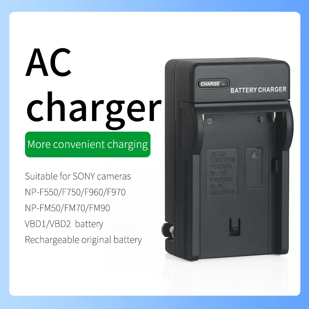 Digital Camera Battery Charger For Sony NP F960, HVR Z5P, HVR Z1N, HVR ...