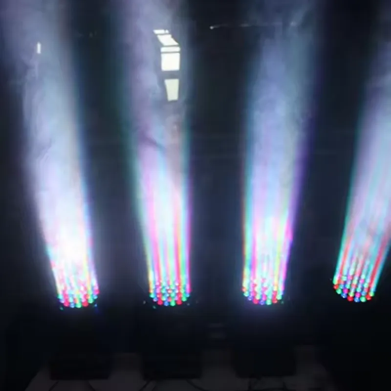 36x3W RGBW Zoom LED Moving Head Wash Light with Remote Control for ...