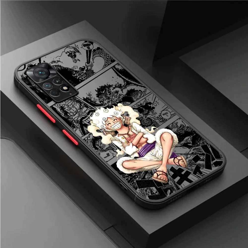 One Piece Luffy Phone Case Matte Cover for Xiaomi Redmi Note 7 8T 8 Pro ...