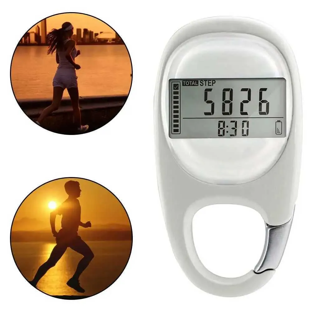 Portable Pedometer Step Counter: Track Steps & Calories! Fitness ...