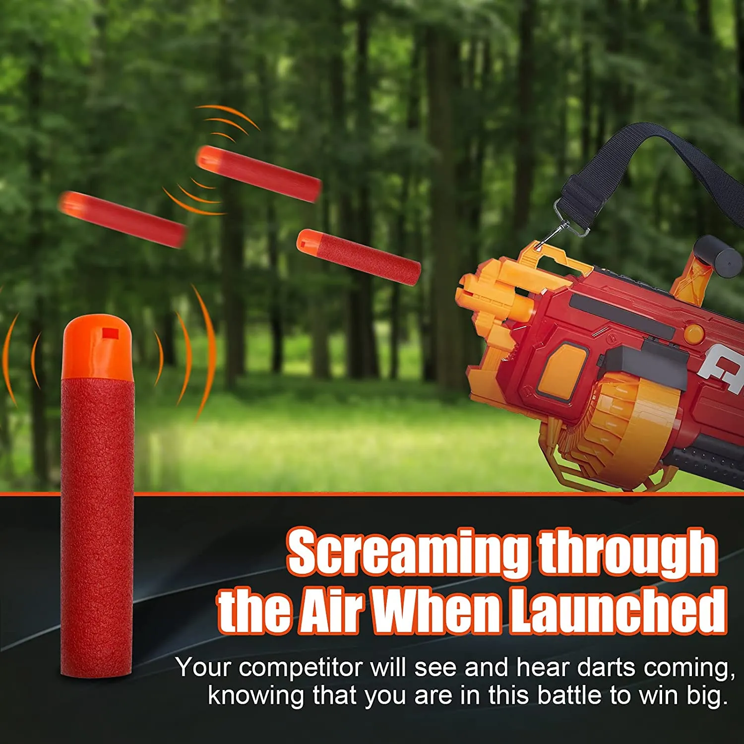 Mega Dart Refill Pack: Universal Compatible Foam Bullets for Nerf Mega ...