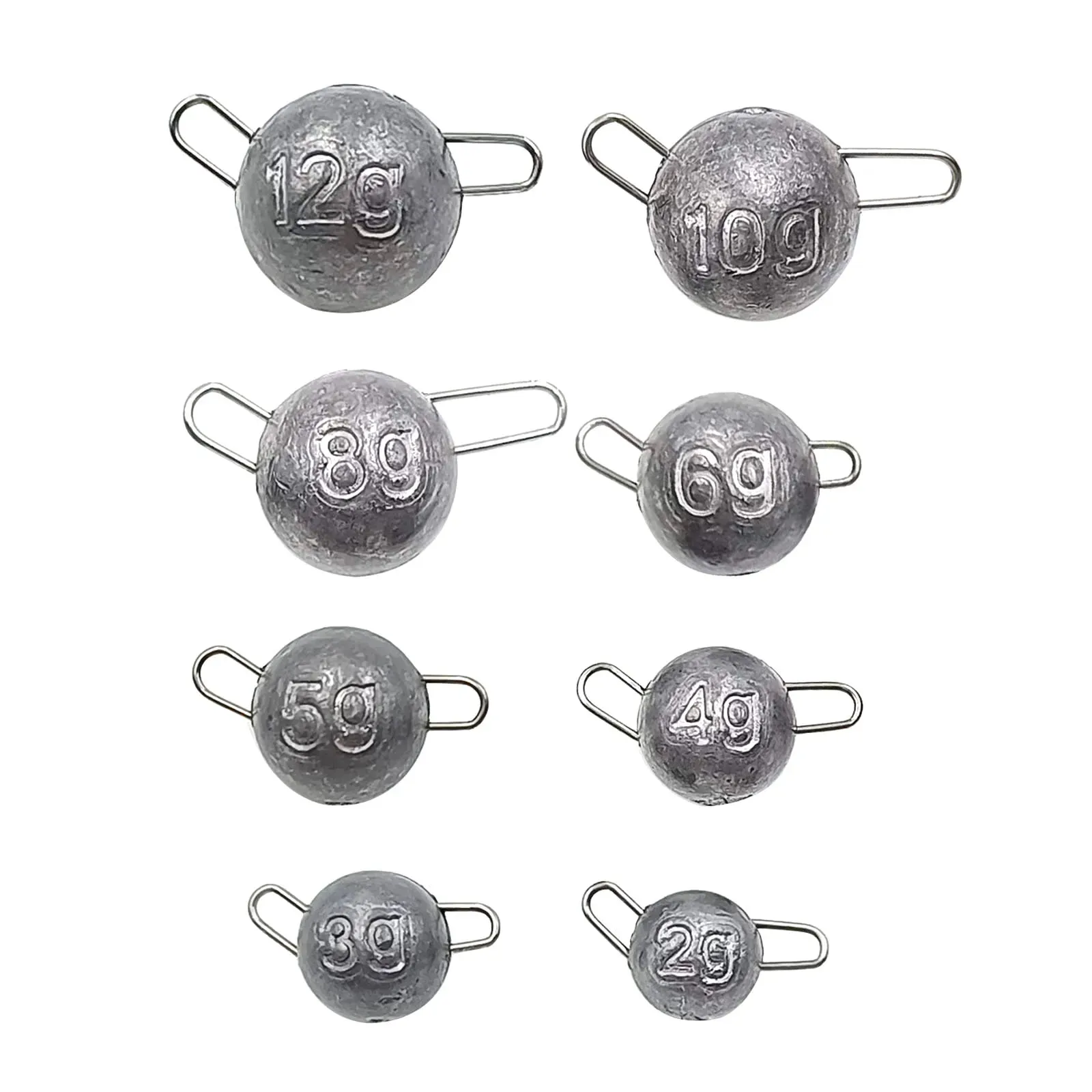 Fishing Weights Kit: 15-Cannonball & Cheburashka Sinkers for All-Round ...