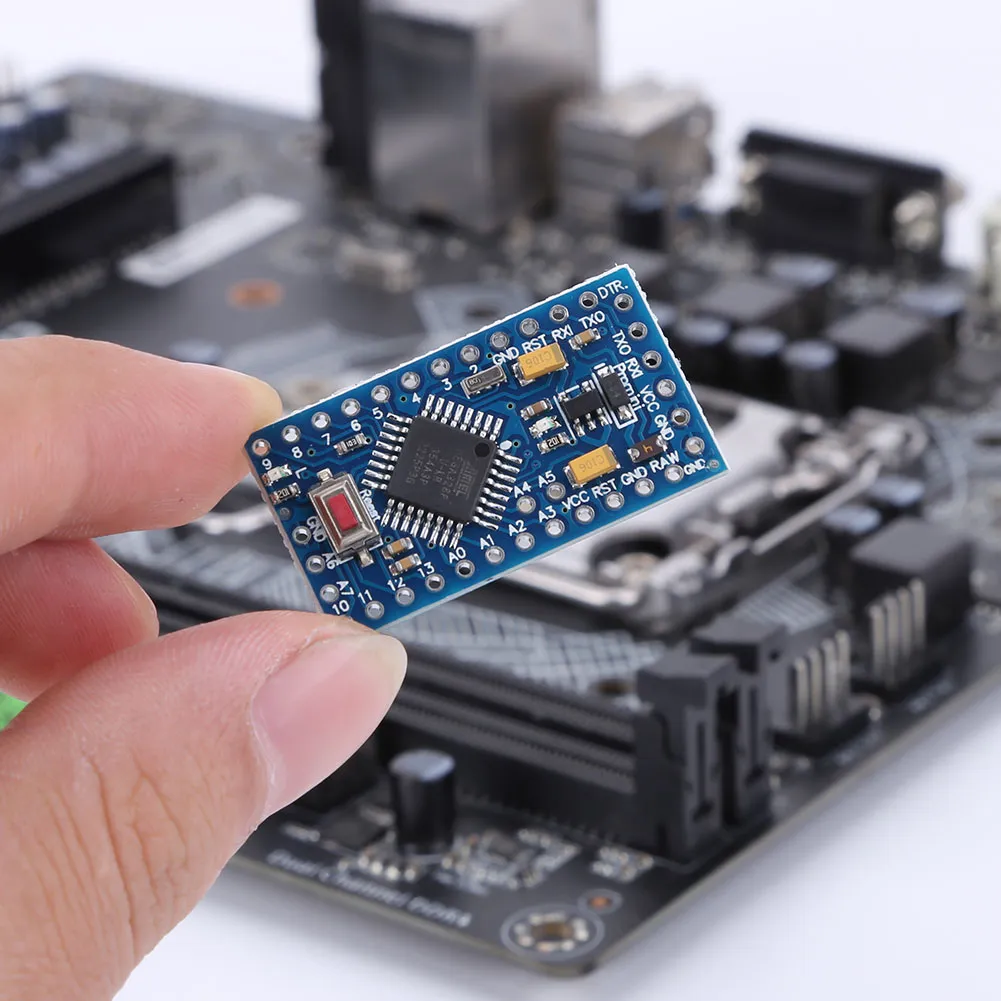 DHgate.com:Pro Mini 328 Microcontroller Board ATMEGA328P Development ...