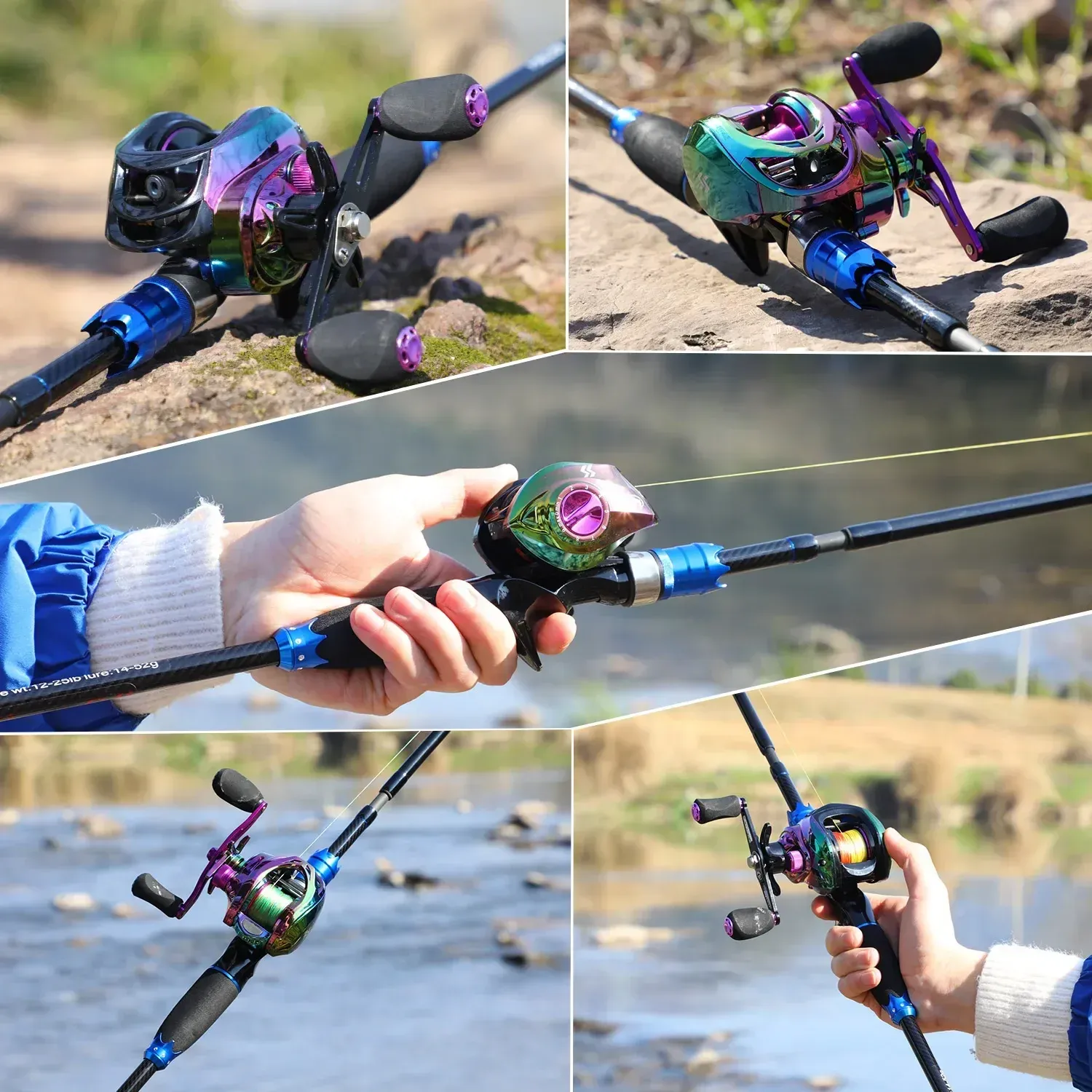 DHgate.com:Sougayilang Baitcasting Fishing Rod and Reel Combo ...