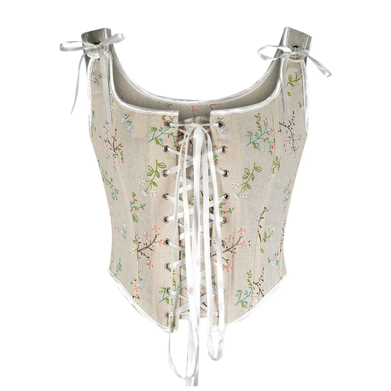 Vintage French Women Bustier Corset Sexy Lace Up... From Uledemode ...