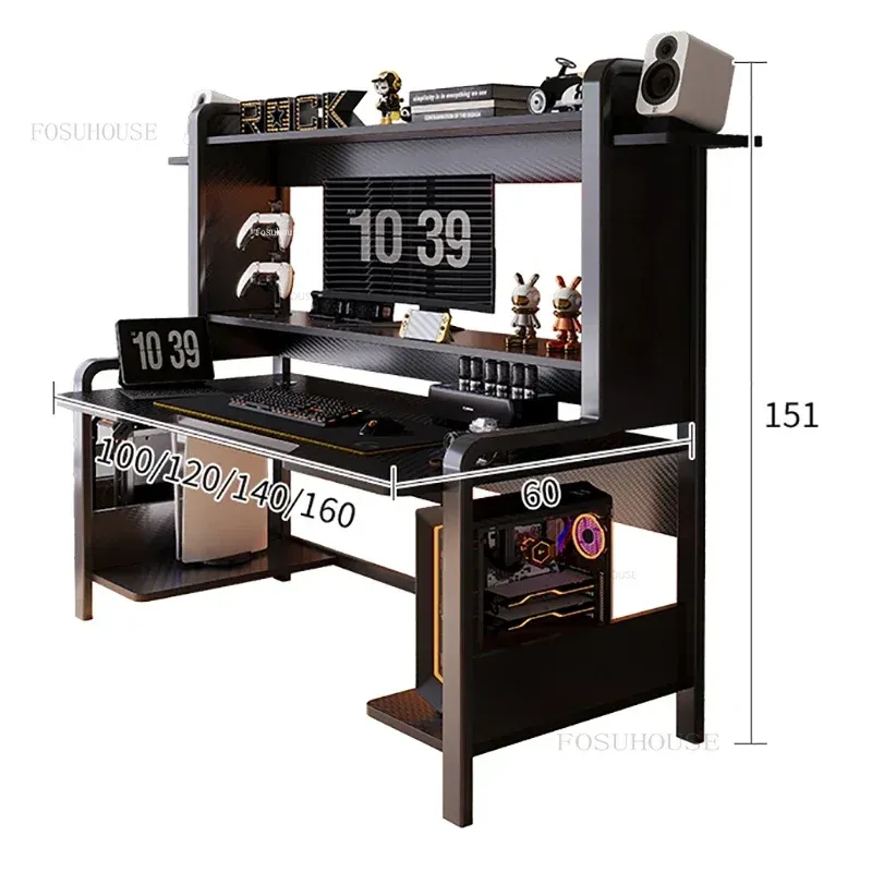 Nordic Desktop Gaming Desk Wood Computer Desks Household Office ...