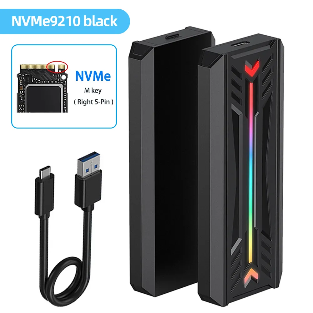 DHgate.com:M.2 SSD Enclosure USB 3.1 Type C, Aluminum External Hard ...