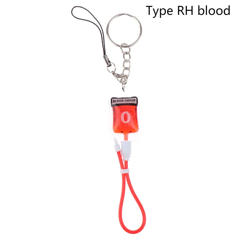 Halloween Blood Type Key Chain: Unique Plasma Pendant for Backpacks ...