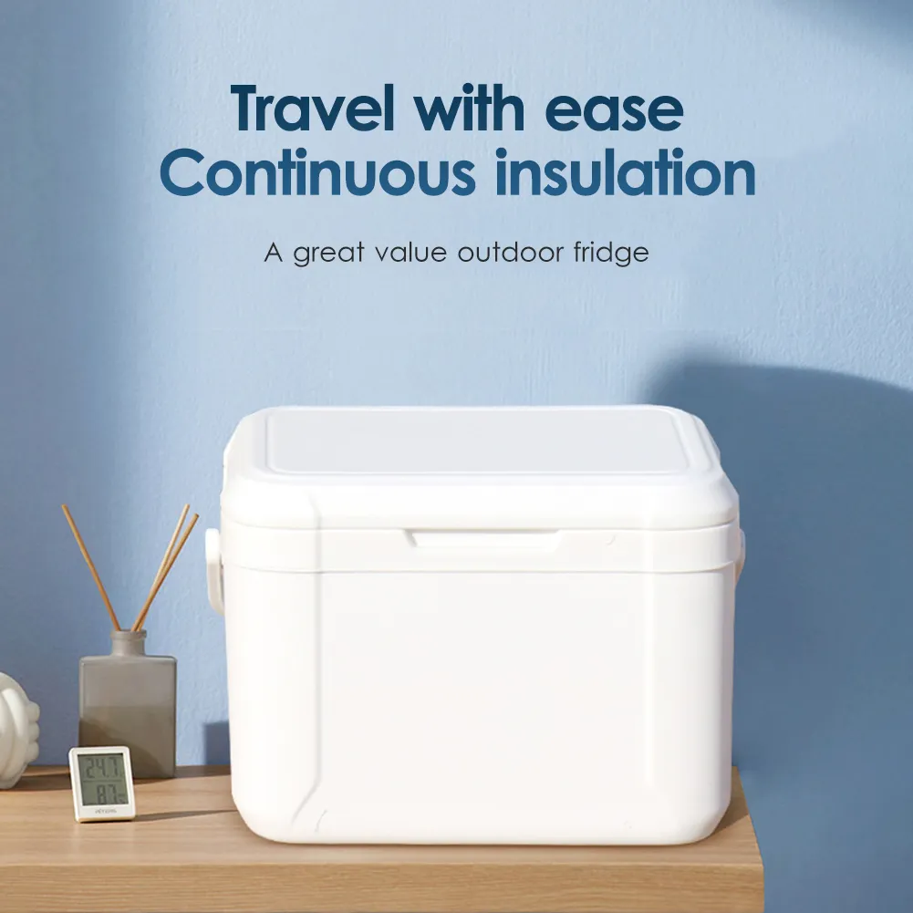 Insulated Thermal Cooler Box for Outdoor Lunch, Foods, and Drinks - Big ...