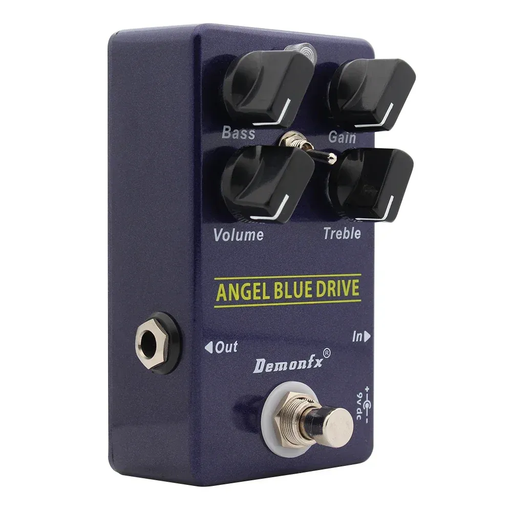 Demonfx Angel Blue Drive Overdrive Guitar Pedal Electric Guitar Effects ...