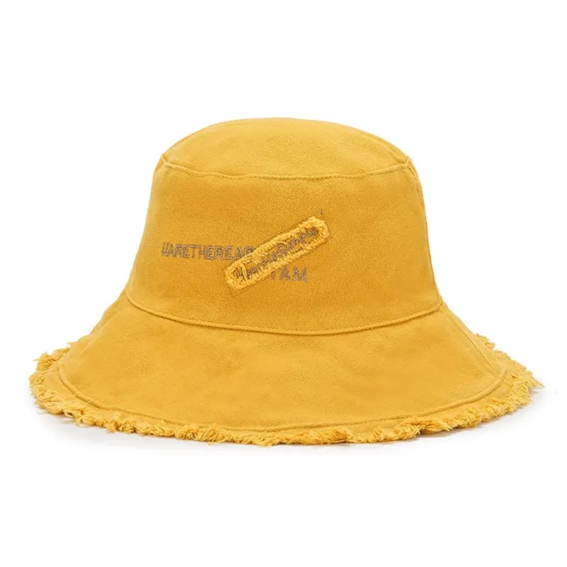 DHgate.com:Breathable Distressed Bucket Hat - Unisex Summer Fisherman ...
