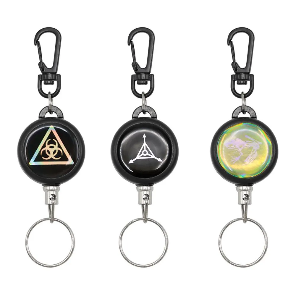 Luya Anti Theft Tactical Keychain With Telescopic Retractable Captain ...