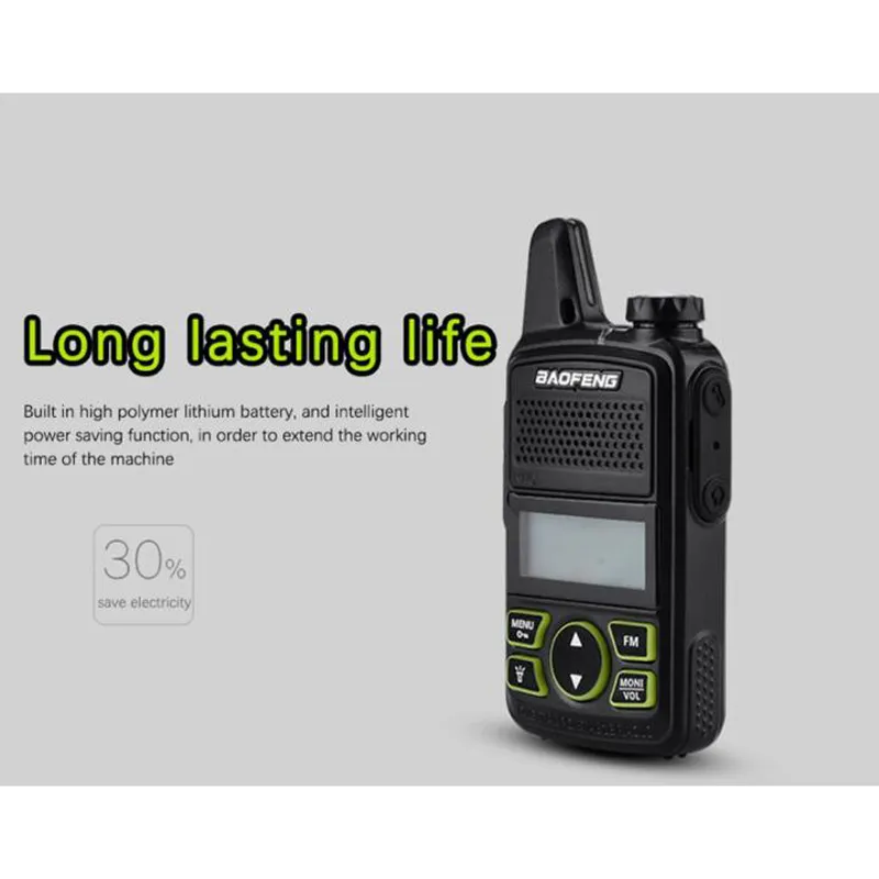 Original Baofeng BF T1 Mini Walkie Talkie Ham Radio... From Ddmymaster ...