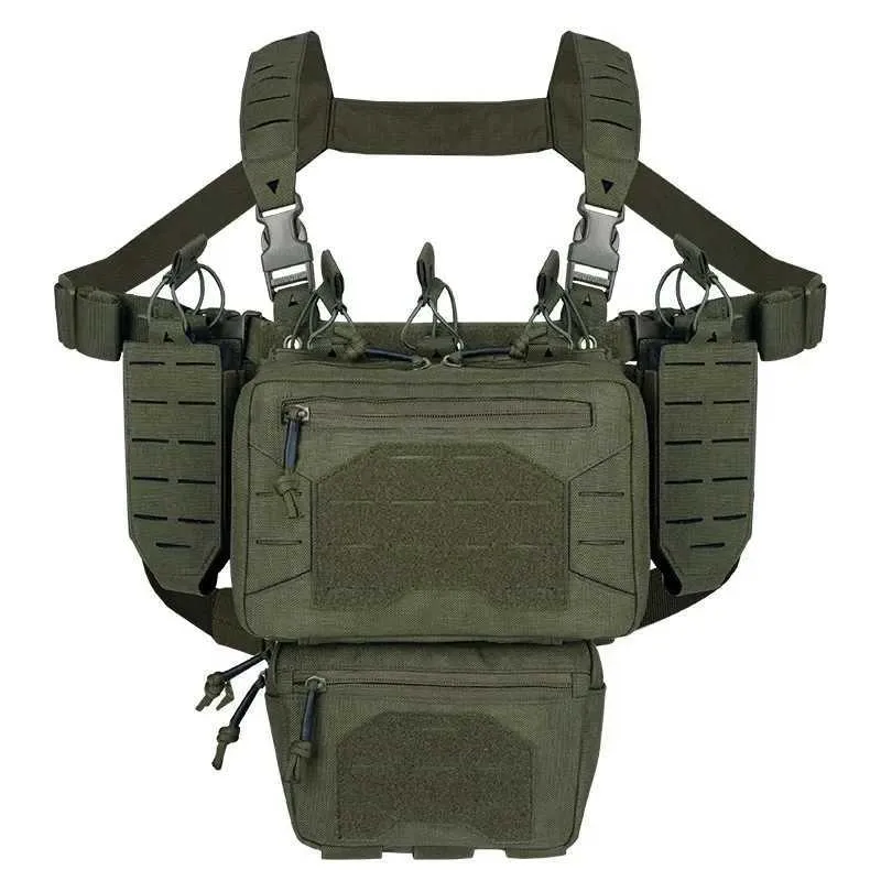 Ts YAKEDA Camo Molle Chest Rig Fight Chassis Placard Laser Detachable ...