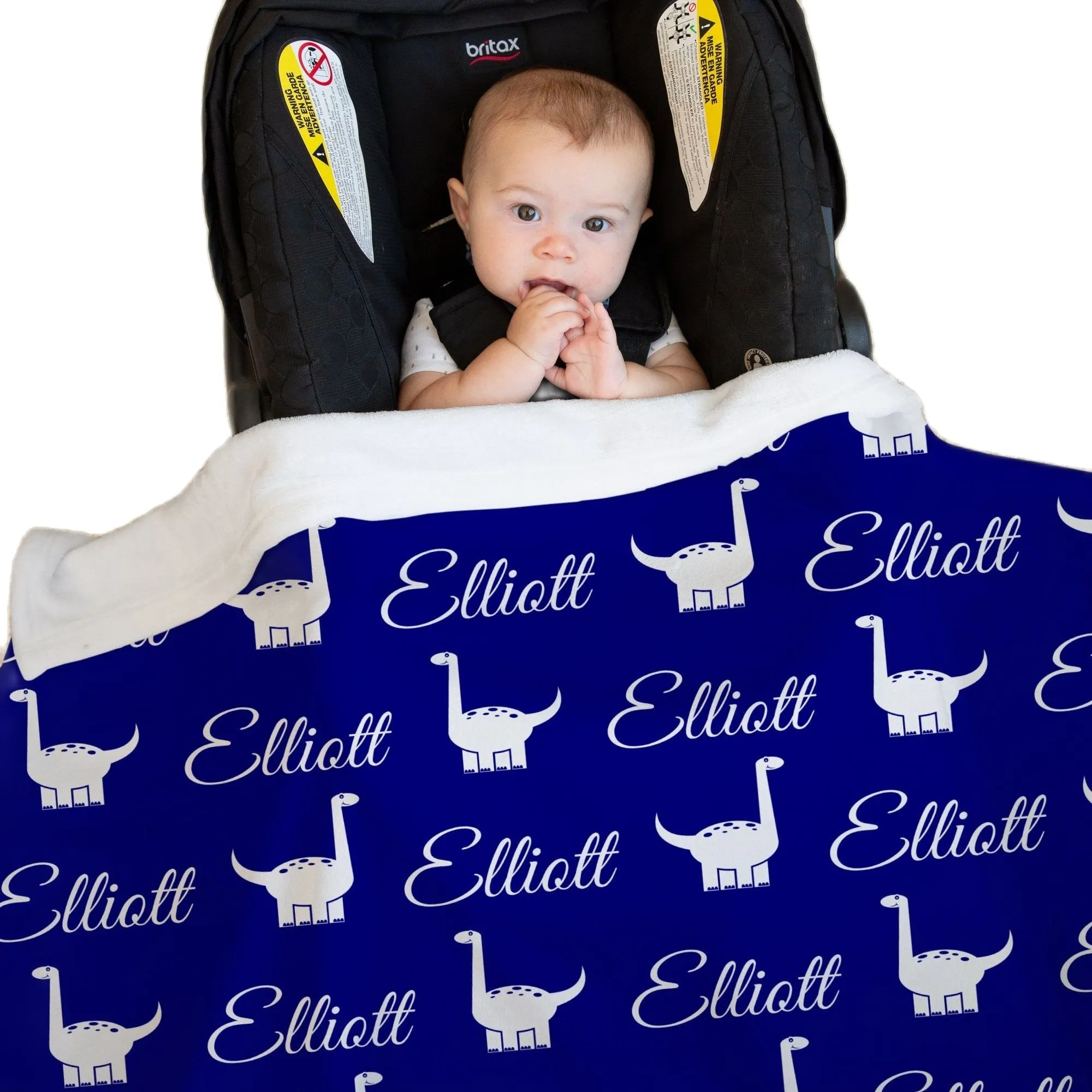 Personalized Fleece Blankets With Names: Custom Flannel Throw For Kids ...