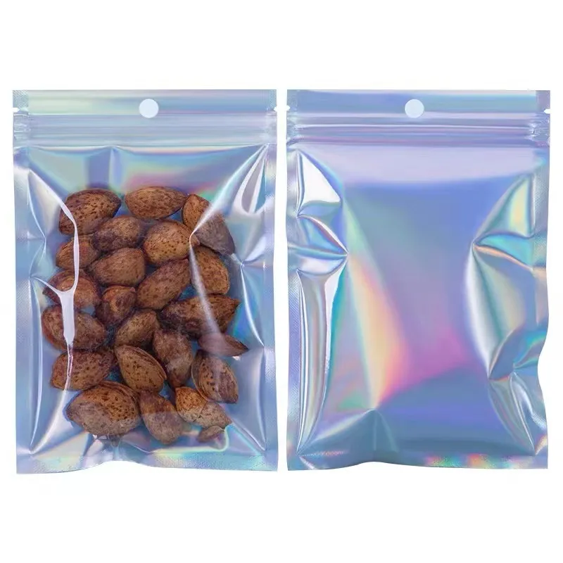 DHgate.com:Translucent Laser Zipper Lock Bags for Jewelry, Necklace ...