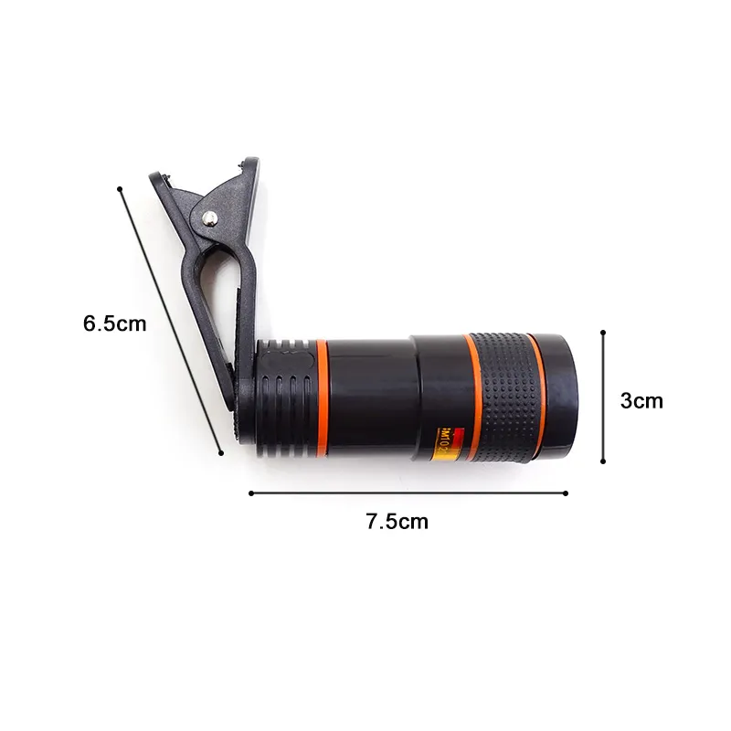 Universal Smartphone Camera Lens Kit - Adjustable Zoom Telescope Lens ...