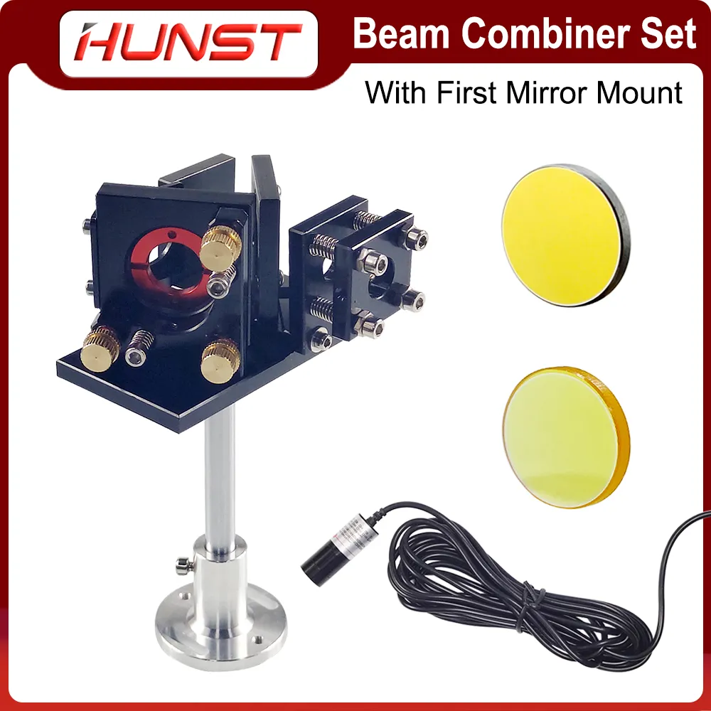 CO2 Laser Engraving & Cutting Beam Combiner Set: 25mm Laser Beam ...