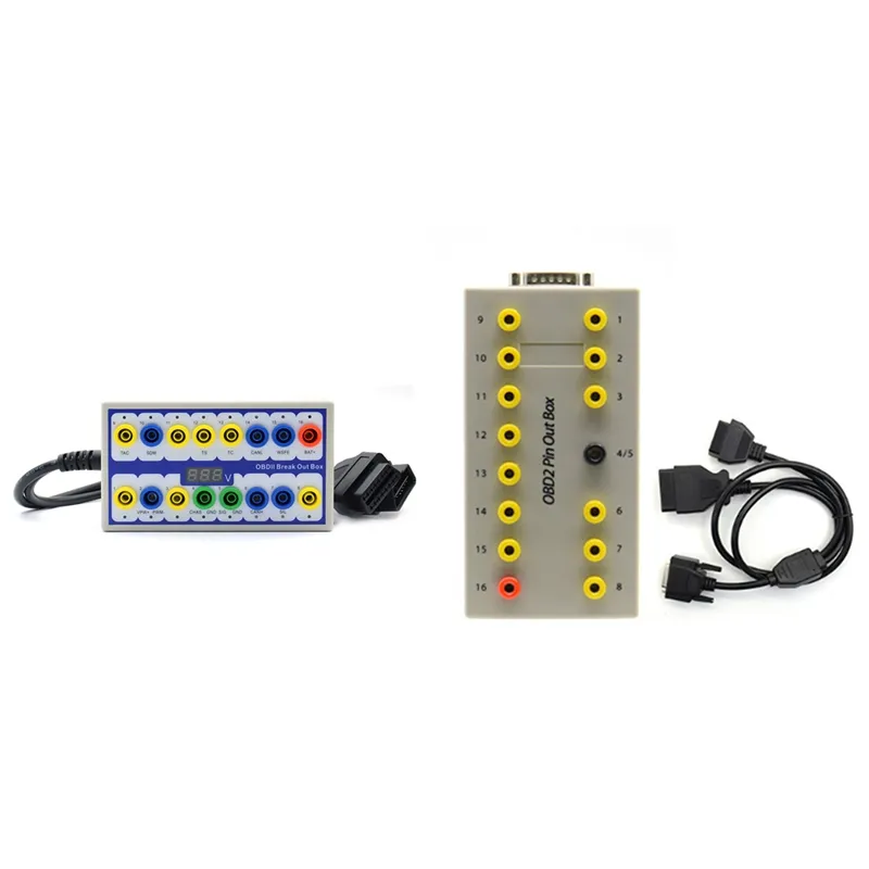 DHgate.com:OBDII OBD2 Breakout Box - Automotive Connector Detector for ...
