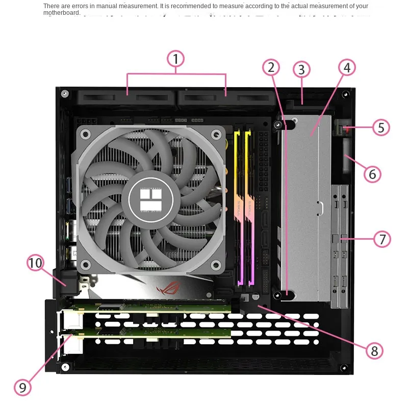 LZmod 5L Mini A24-V5 Dual-Slot Single-Display chassis monocoque with ...