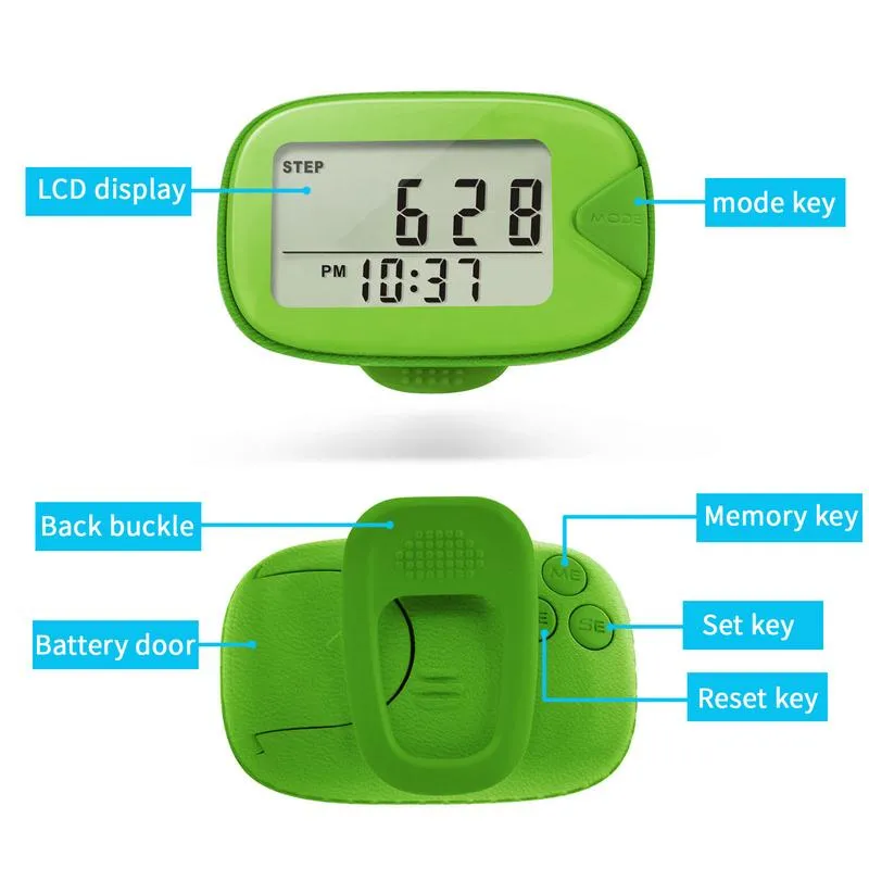 DHgate.com:Advanced Digital Step Counter Pedometer for Accurate ...