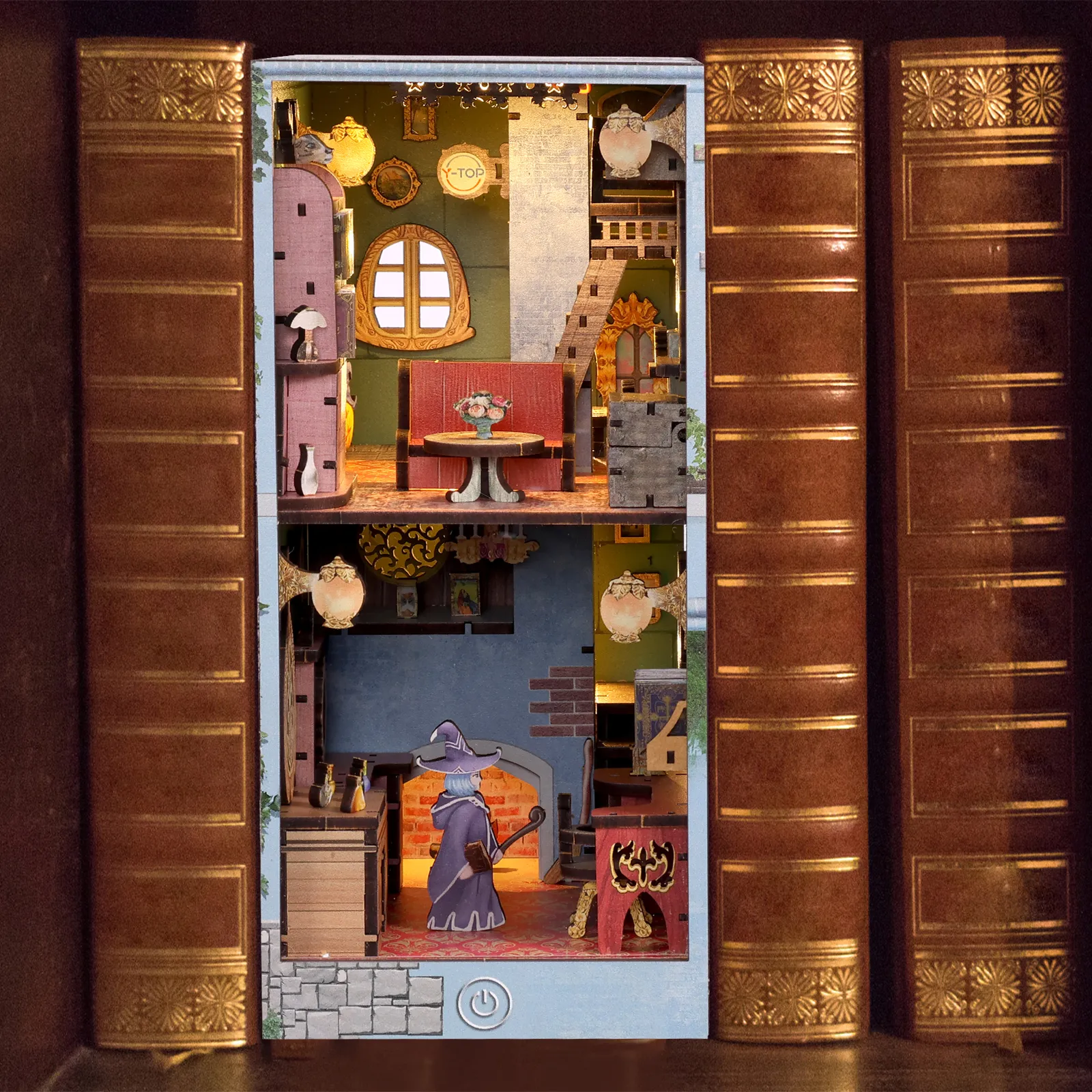 DIY Book Nook Kit 3D Wooden Puzzle Miniature... From Ddmyperfect, $80. ...