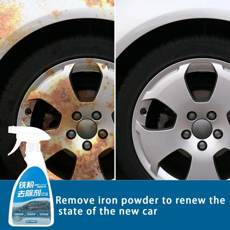 Rust Remover Spray For Cars Effective Auto Rust Stain Removal Solution ...