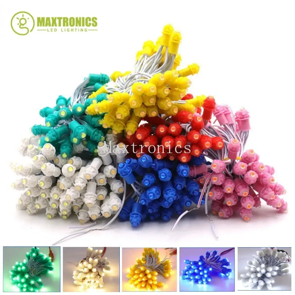 DC12V LED Module String Lights, Single Color Red/Green/Blue/Yellow ...